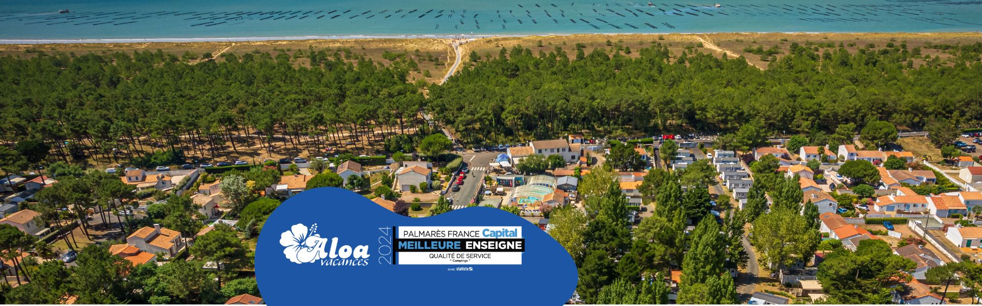 Camping à La-Faute-sur-Mer | Les Flots Bleus 4*